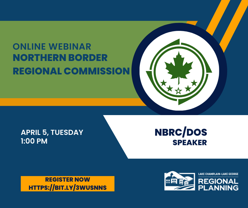 Regional Planning to host Northern Borders Regional Commission (NBRC) Grant Program Dicussion ...
